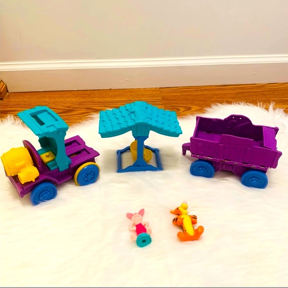 Mattel | Toys | Disneys Winnie The Pooh Train Set Wfigures | Poshmark
